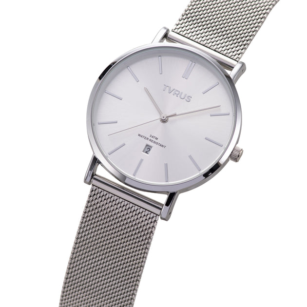 Twilight Silver in White – TVRUS